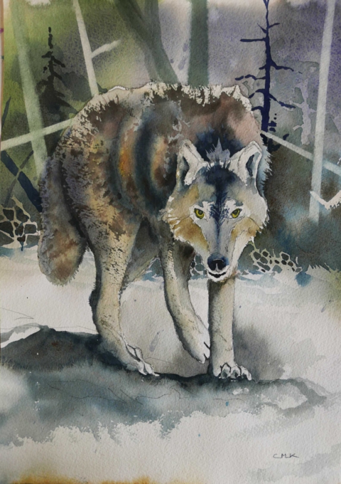 Demonstration by Charles Kelly – Halifax Art Society