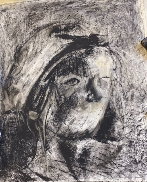 Our portraits using charcoal – Halifax Art Society